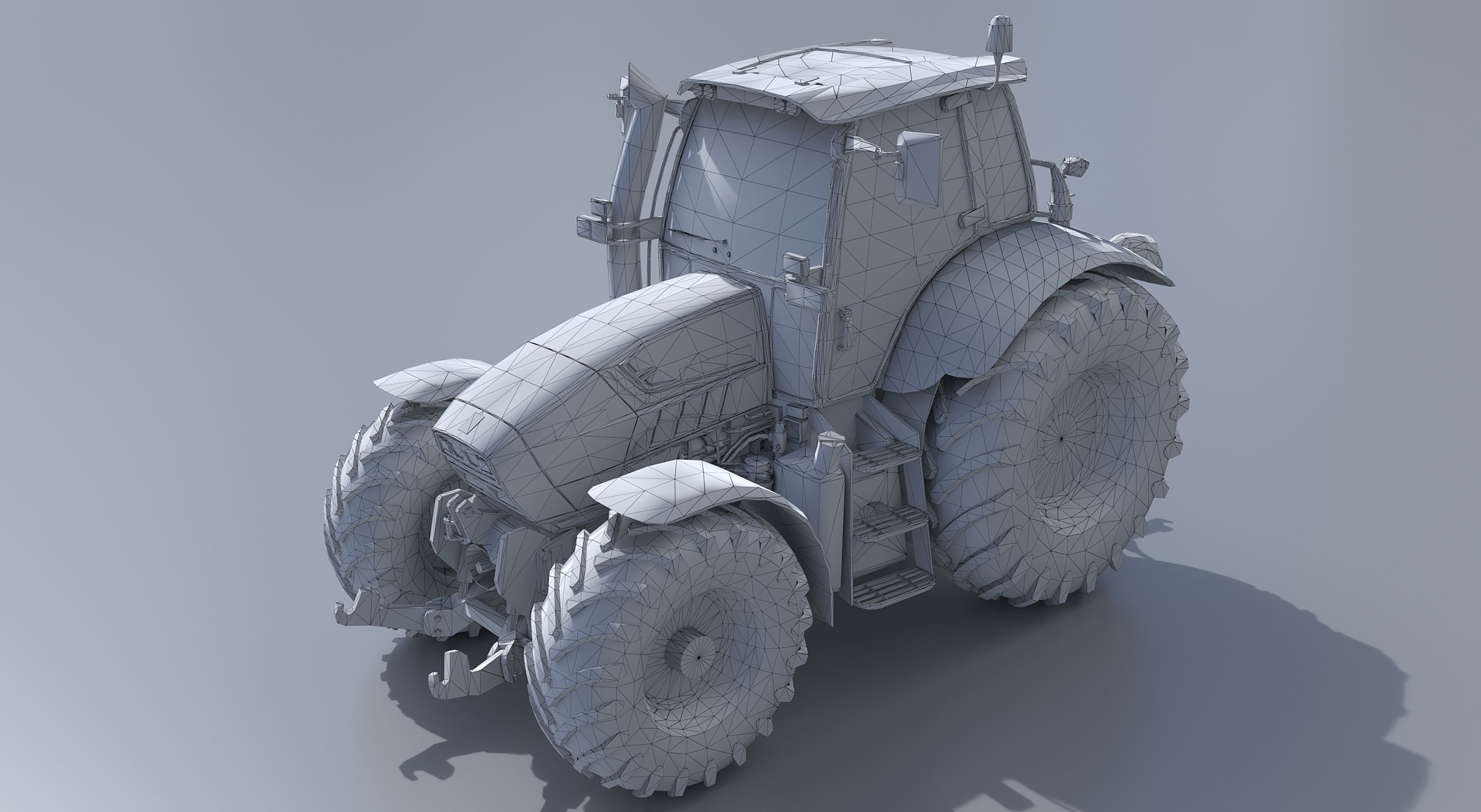 Tractor 3D model | CGTrader