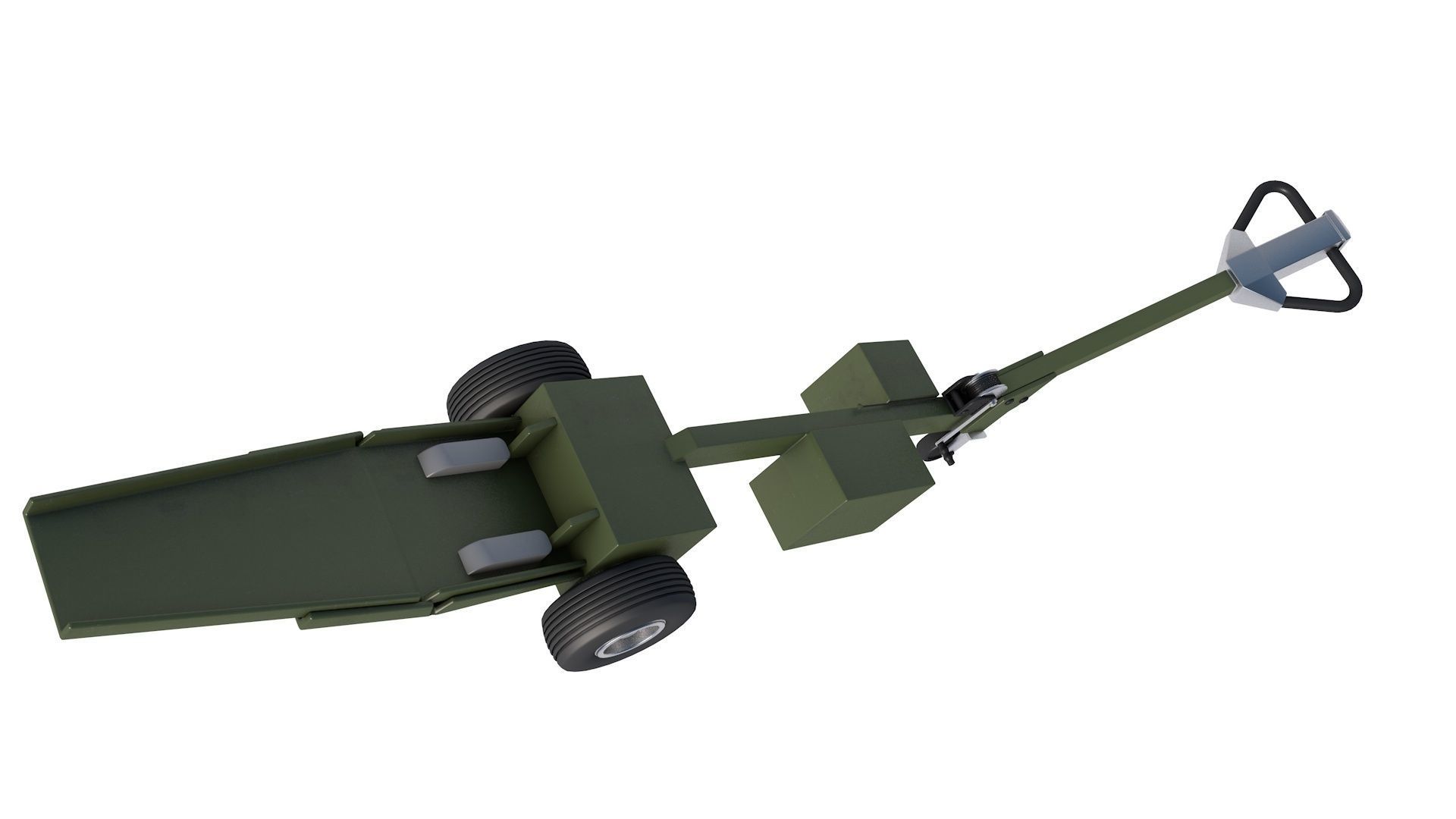 Light Aircraft Towbar 3D model | CGTrader