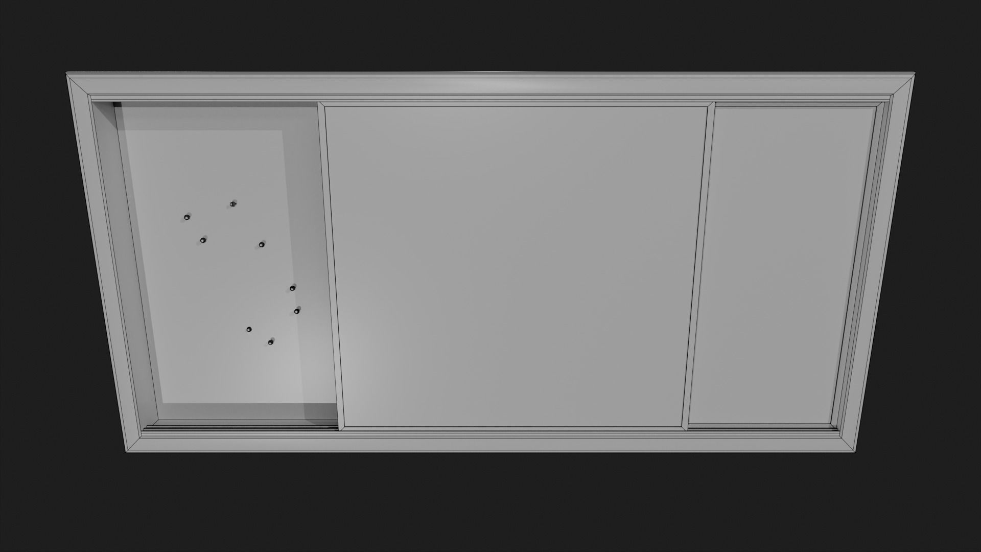 Announcement Panel free VR / AR / low-poly 3D model | CGTrader