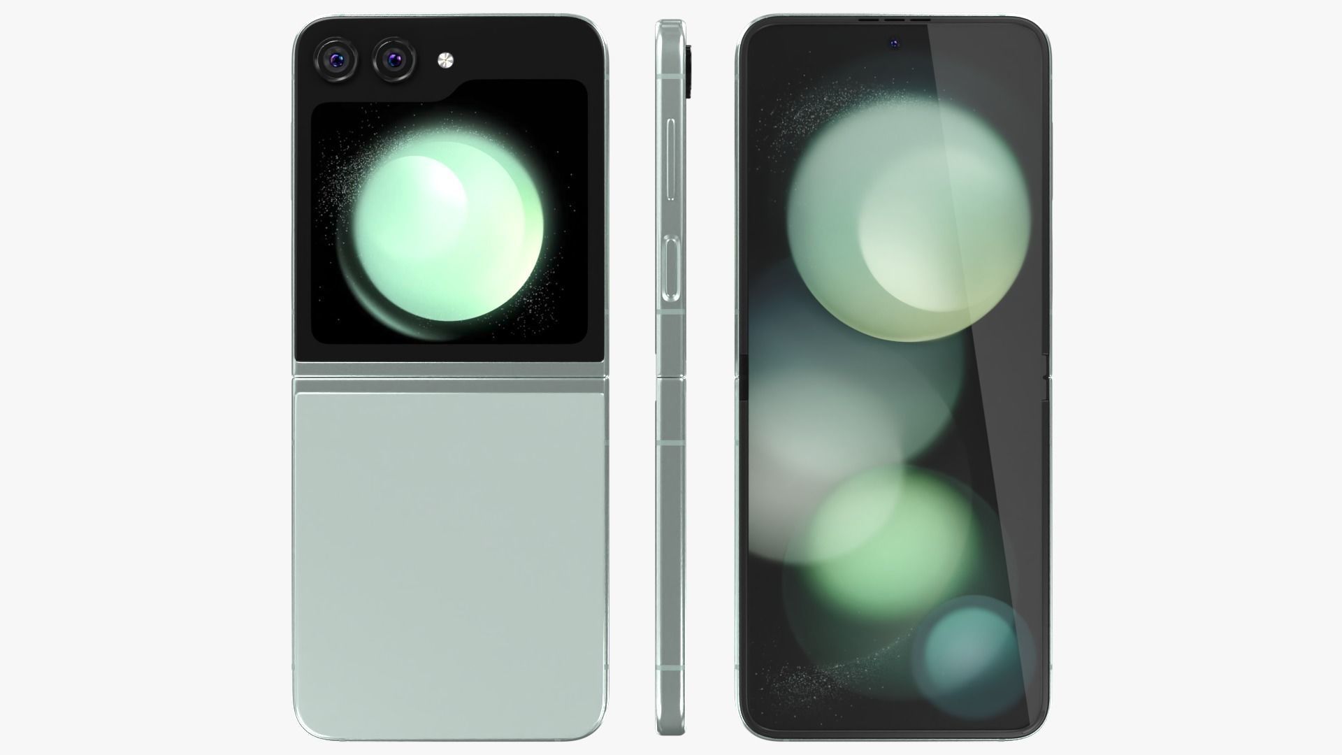 3D model Samsung Galaxy Z Flip 5 Mint VR / AR / low-poly | CGTrader