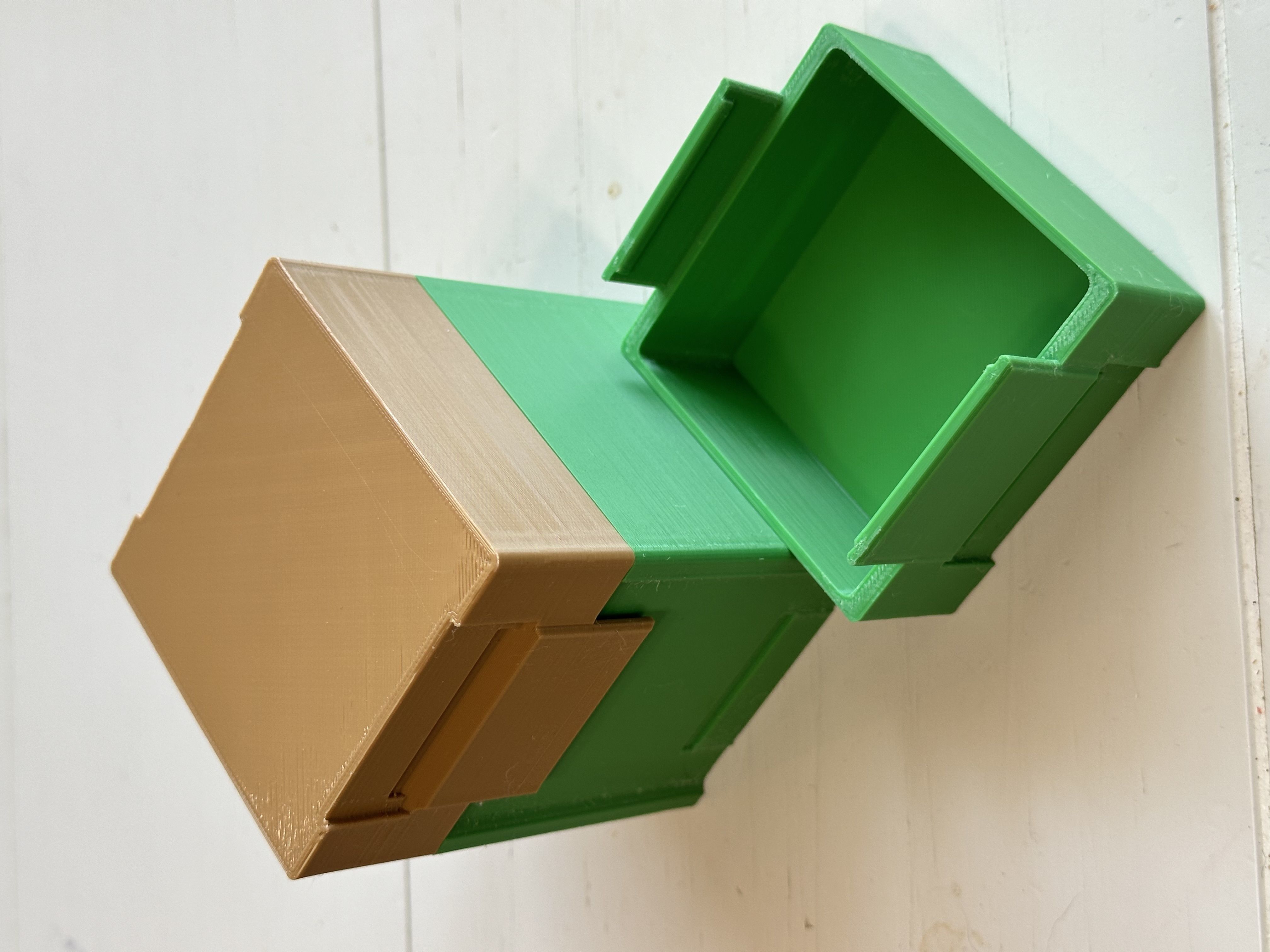 TCG CCG DECK AND DICE STORAGE BOX 3D model 3D printable | CGTrader