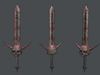 Low Poly Skeleton Sword - FOR FREE free VR / AR / low-poly 3D model ...