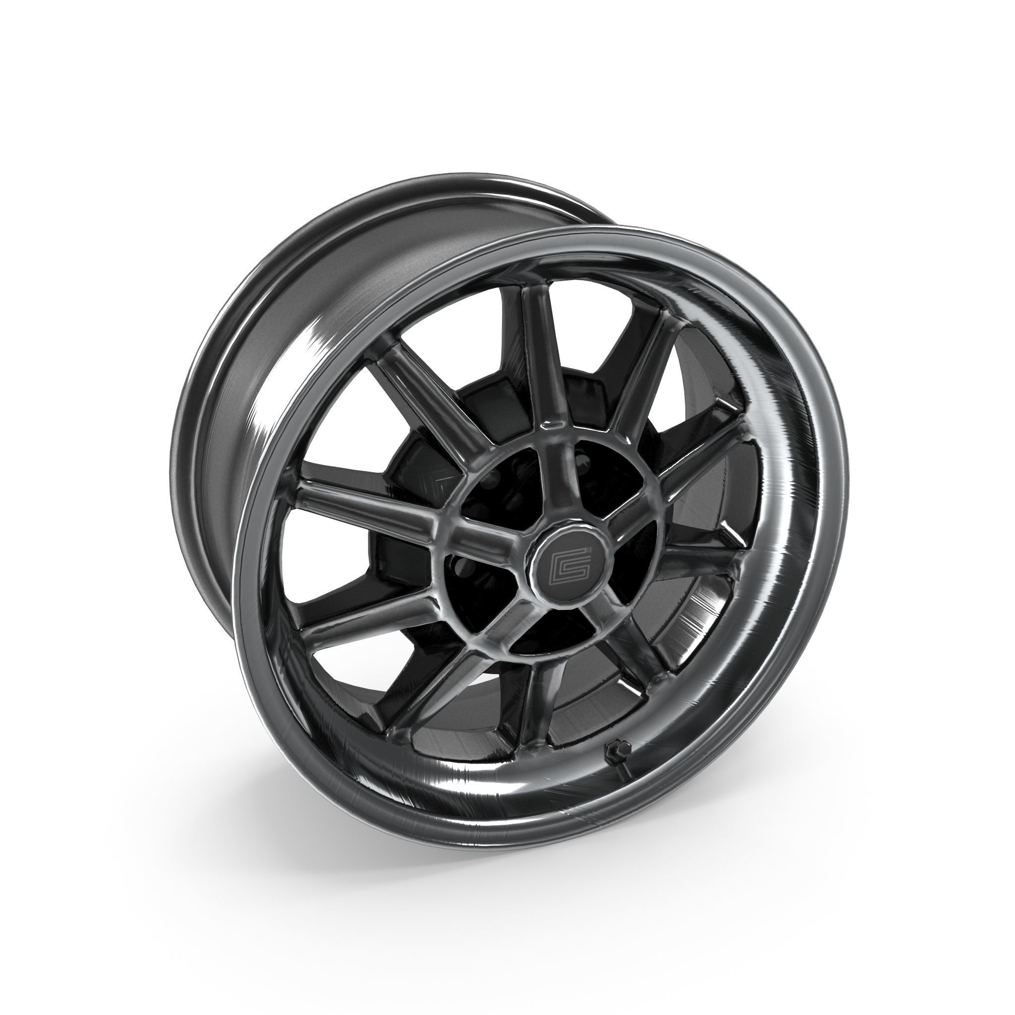 Legendary Wheel Co GT7 Alloy Wheel 3D model | CGTrader