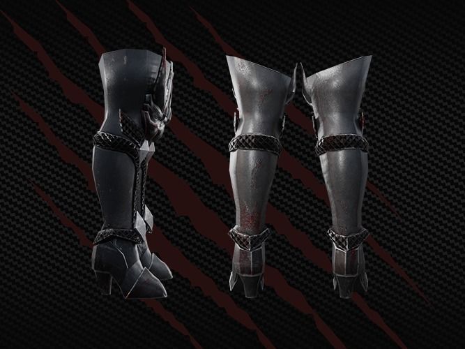 3D model Leg Armor Demon King female for game VR / AR / low-poly | CGTrader