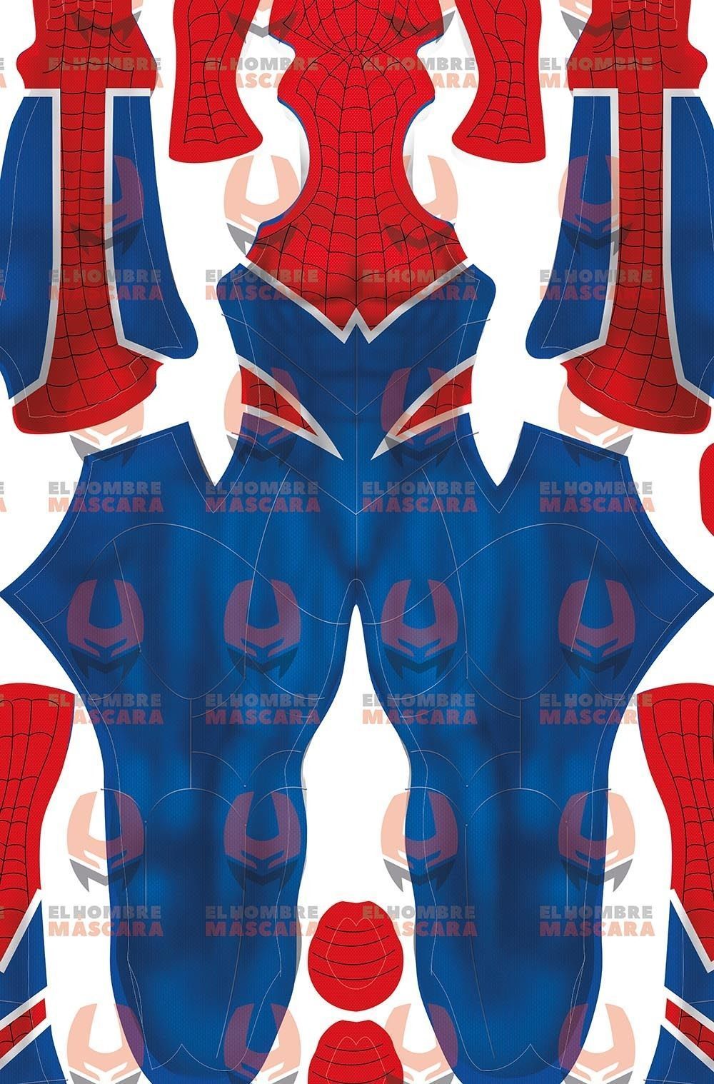 PATTERN SPIDERMAN SPIDER PUNK 3D model | CGTrader