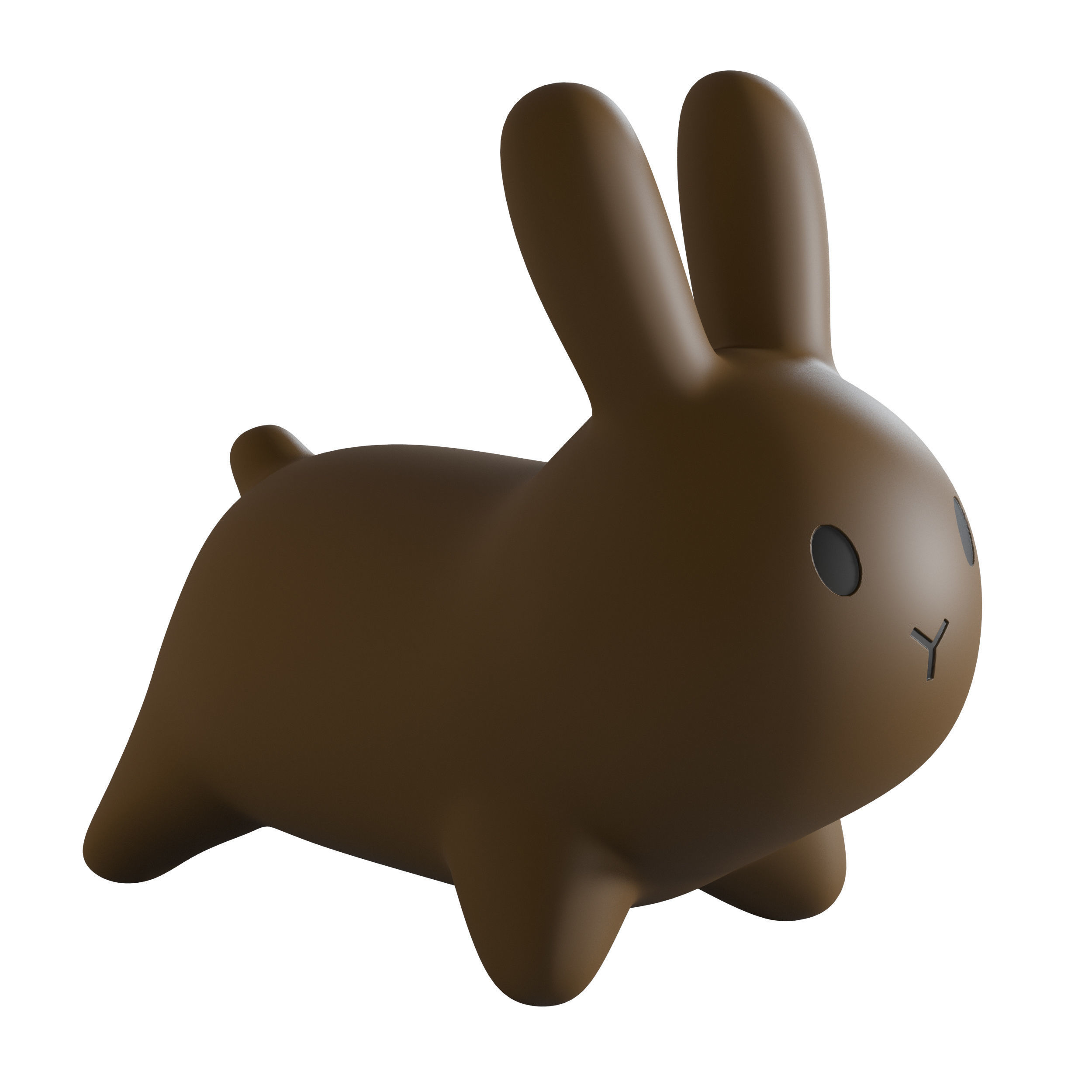 Cartoon Rabbit Stool 3D model | CGTrader