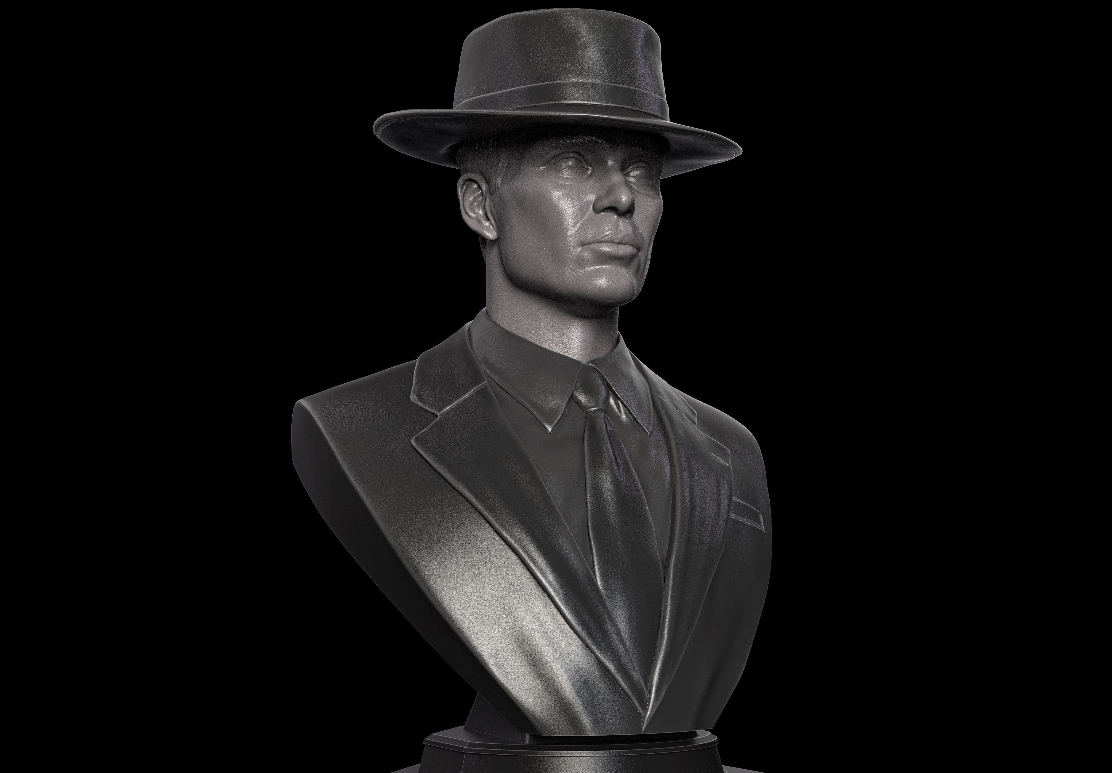 OPPENHEIMER- Cillian Murphy Bust 3D model 3D printable | CGTrader