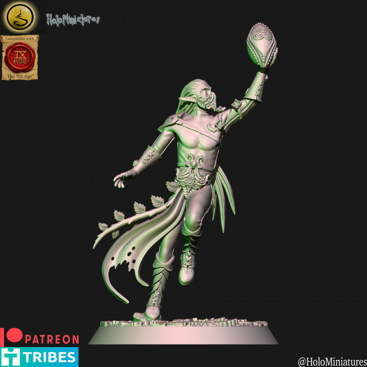 wood elves fantasy football team 3D model 3D printable | CGTrader