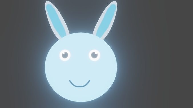 Ultra Cute Bunny Lamp free 3D model | CGTrader