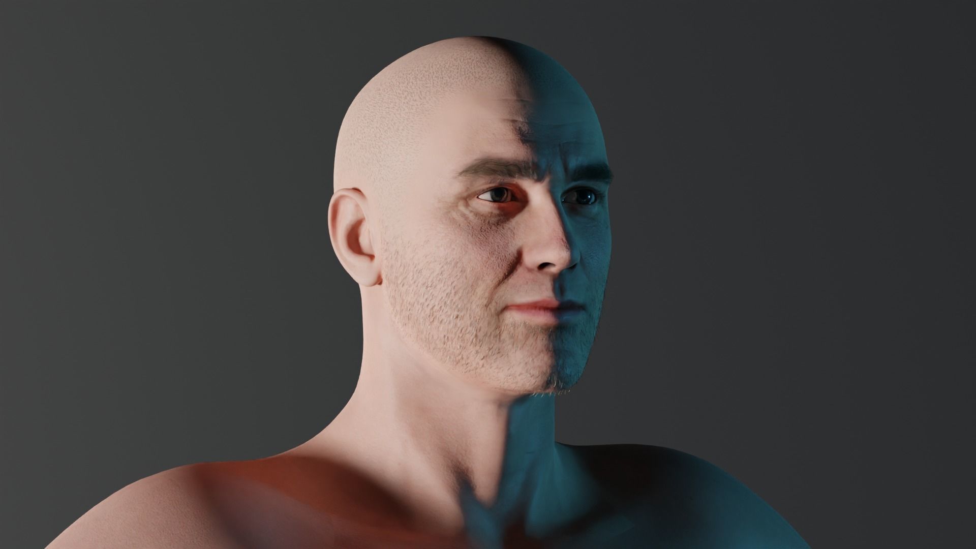 Realistic Male - Litt 3D model rigged | CGTrader