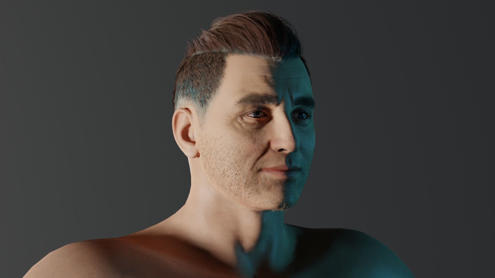 Realistic Male - Specter 3D model rigged | CGTrader
