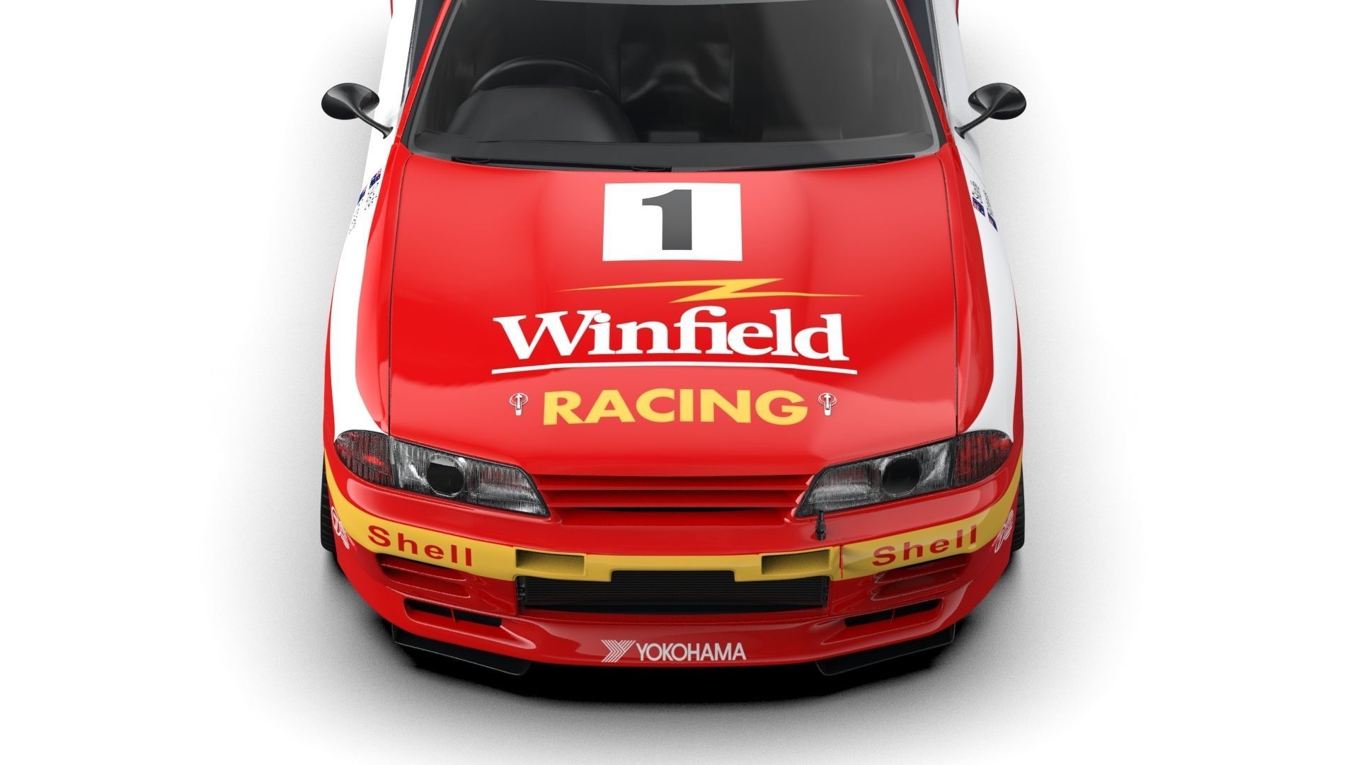 Nissan Skyline GTR R32 Winfield Racing 3D model | CGTrader