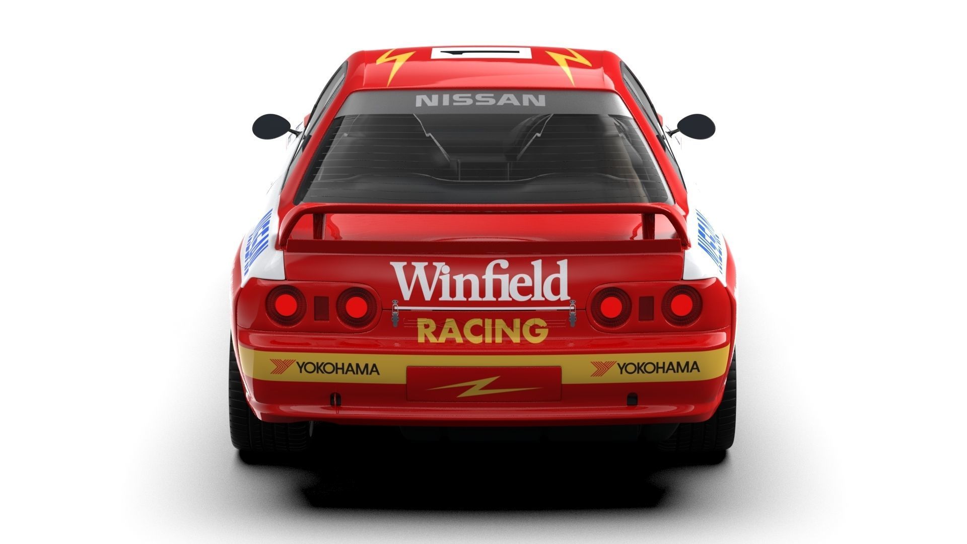 Nissan Skyline GTR R32 Winfield Racing 3D model | CGTrader