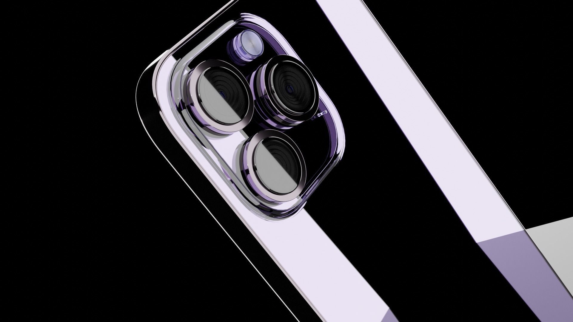 Iphone 14 pro with glowing screen animation 3D model animated | CGTrader