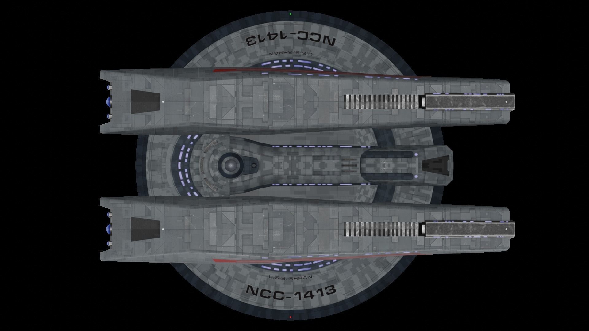 3D model Star Trek Magee-Class Starship VR / AR / low-poly | CGTrader