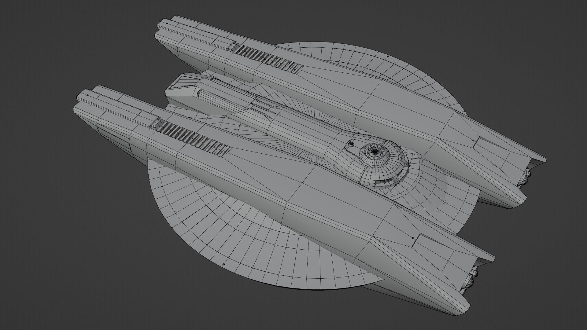 3D model Star Trek Magee-Class Starship VR / AR / low-poly | CGTrader