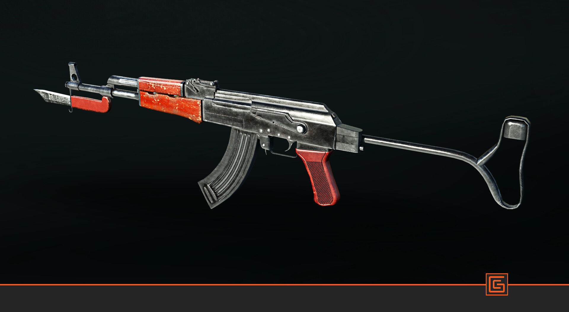 3D model AK-47 VR / AR / low-poly | CGTrader