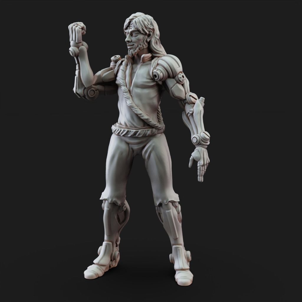 Cain - 3D Printable TTRPG - PRESUPPORTED - 32mm Scale 3D model 3D ...