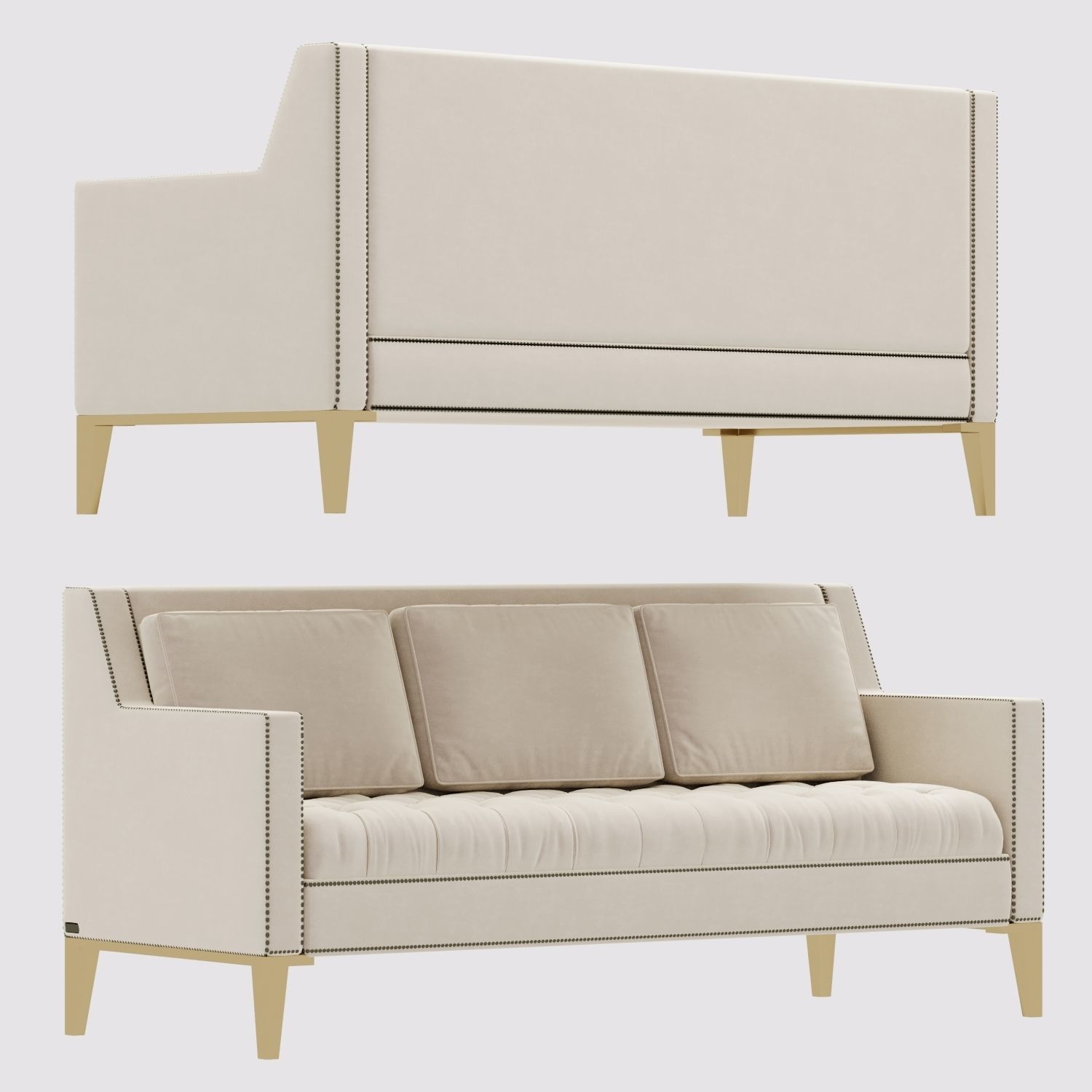 Hotel Sofa 3D model | CGTrader