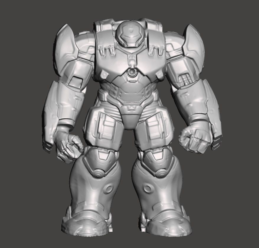 hulk buster hero 3D model 3D printable | CGTrader