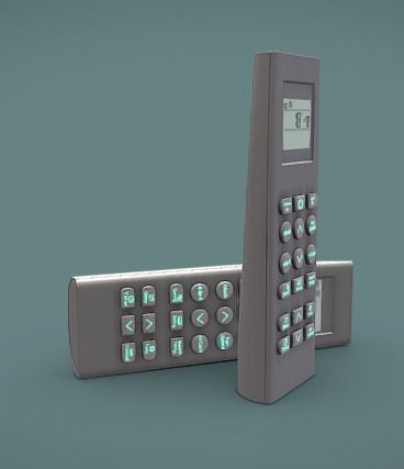 3D model Lg ac remote control VR / AR / low-poly | CGTrader