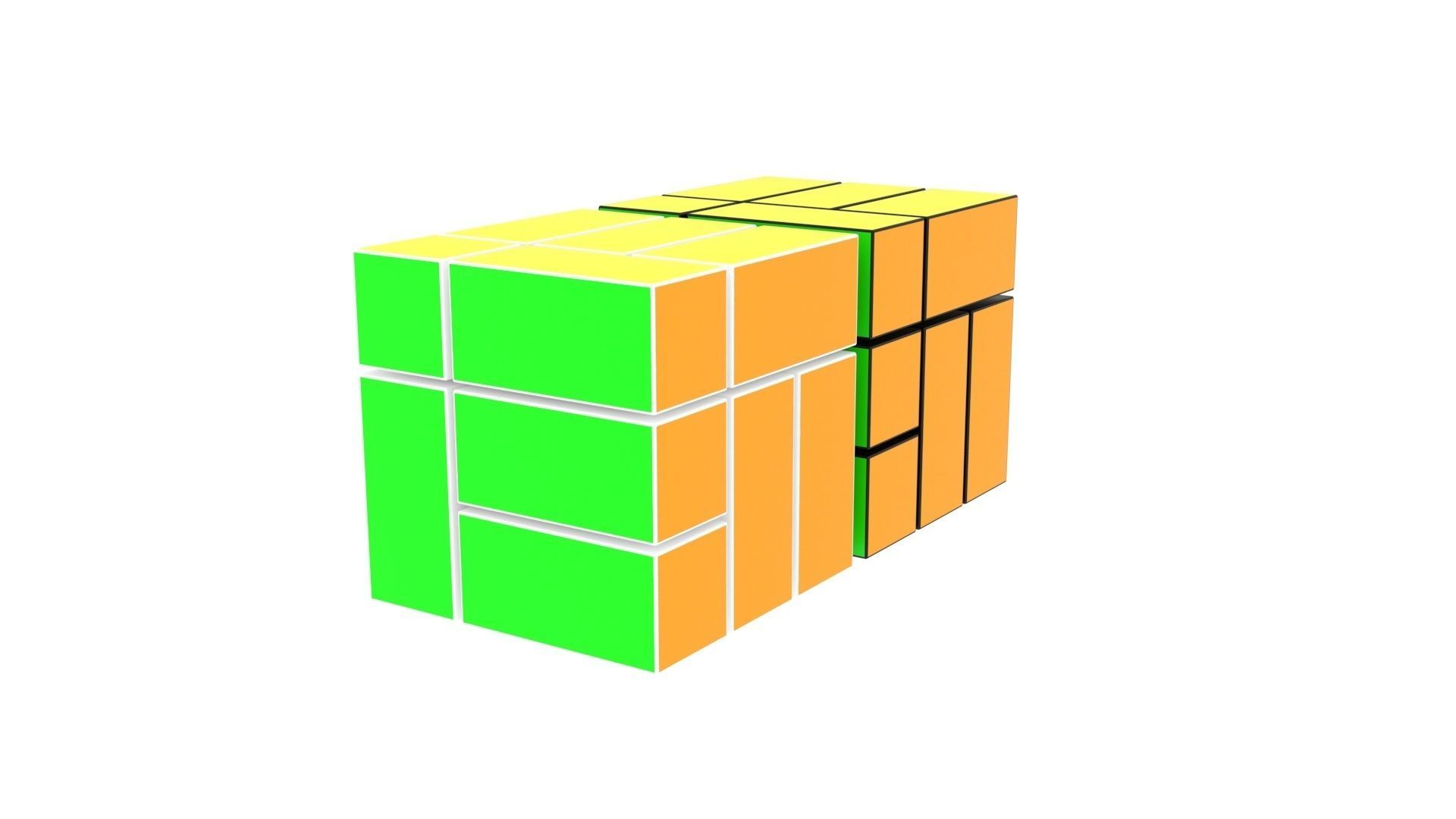 Bandage Cubes 3D model | CGTrader