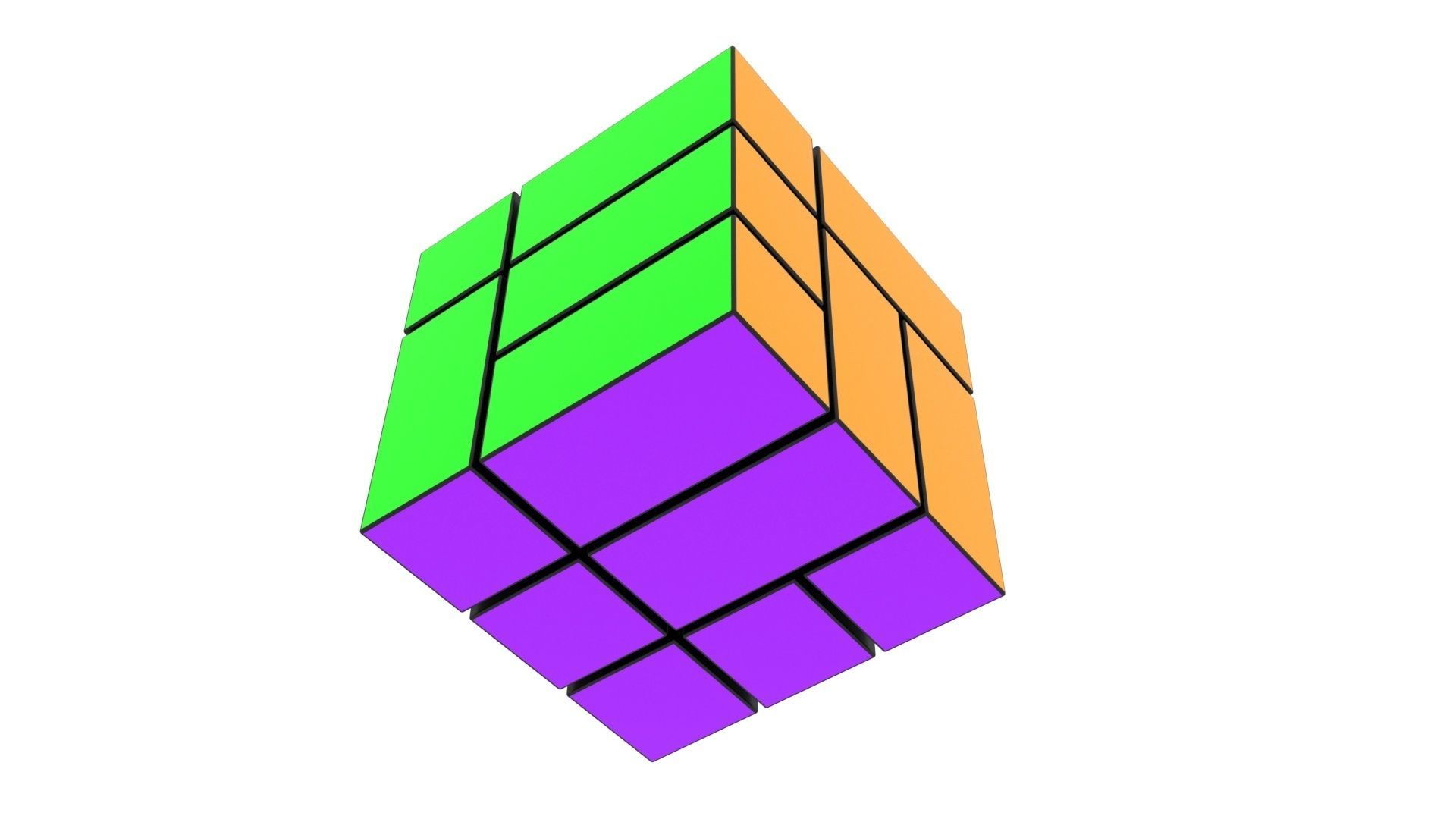 Bandage Cubes 3D model | CGTrader