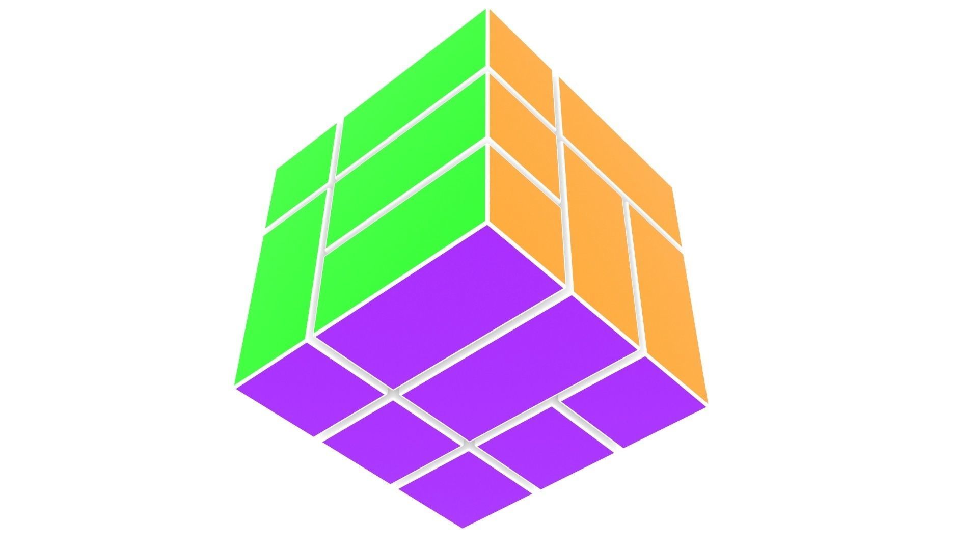 Bandage Cubes 3D model | CGTrader