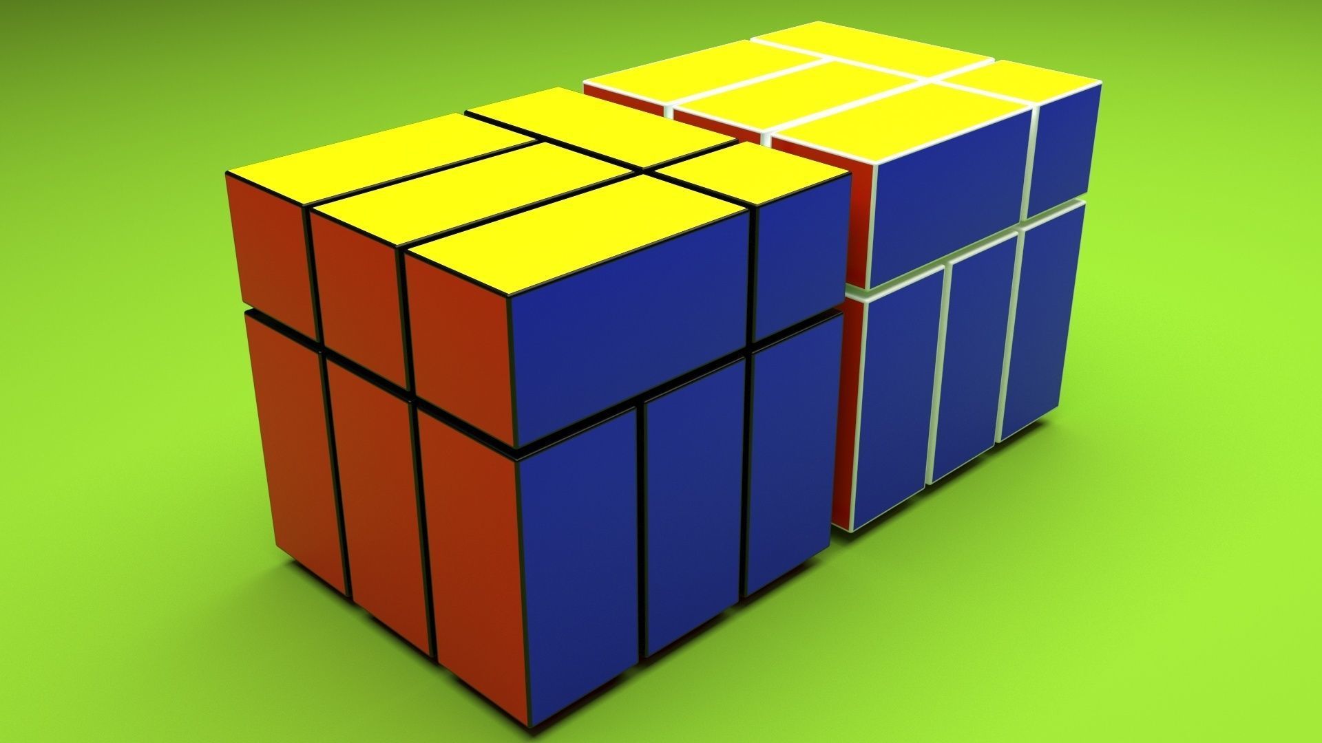 Bandage Cubes 3D model | CGTrader