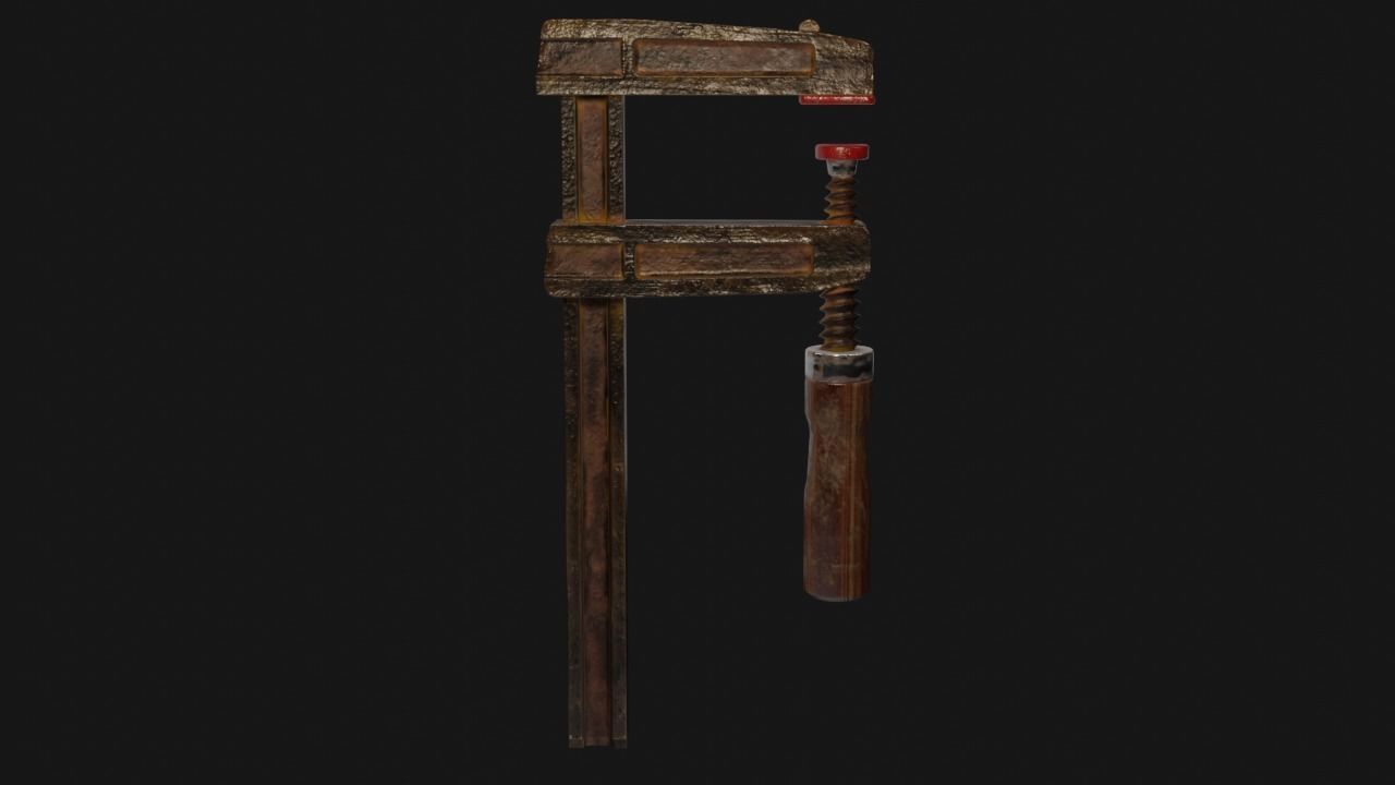 clamp free 3D model | CGTrader