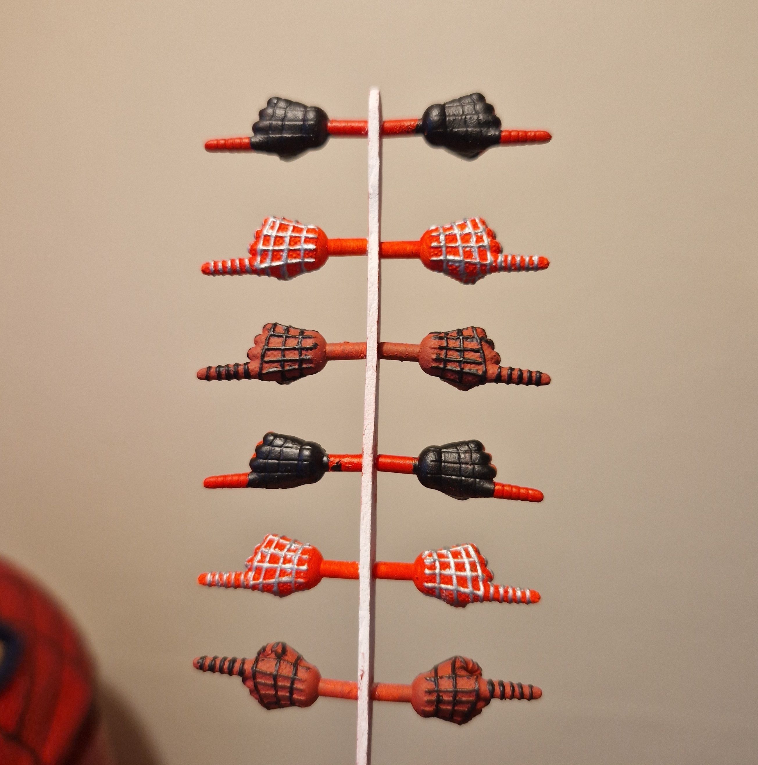 Marvel Legends Spider-Man Pointing Hands 3D model 3D printable | CGTrader