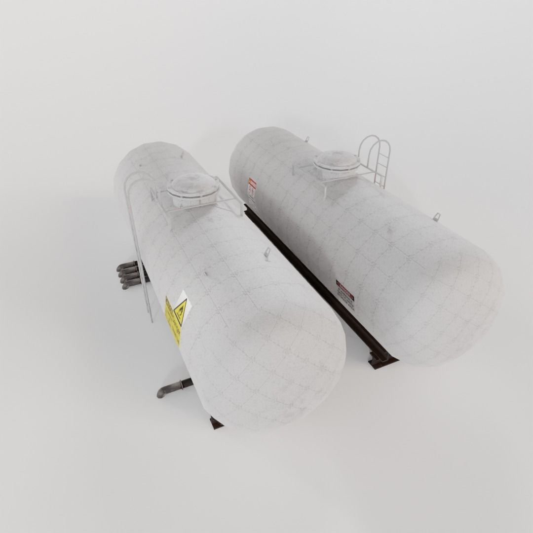 3D model Gas tank VR / AR / low-poly | CGTrader