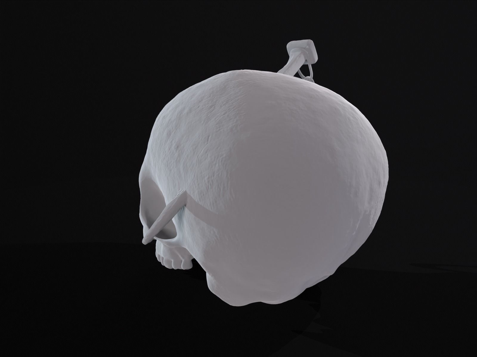 Impaled Skull - 3D Printing 3D model 3D printable | CGTrader
