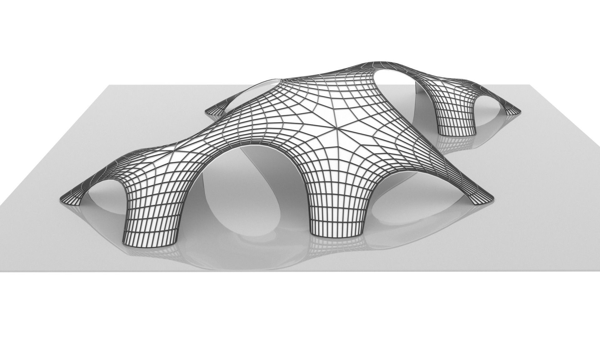 3D model Vaults Landscape Sci-Fi Structure VR / AR / low-poly | CGTrader