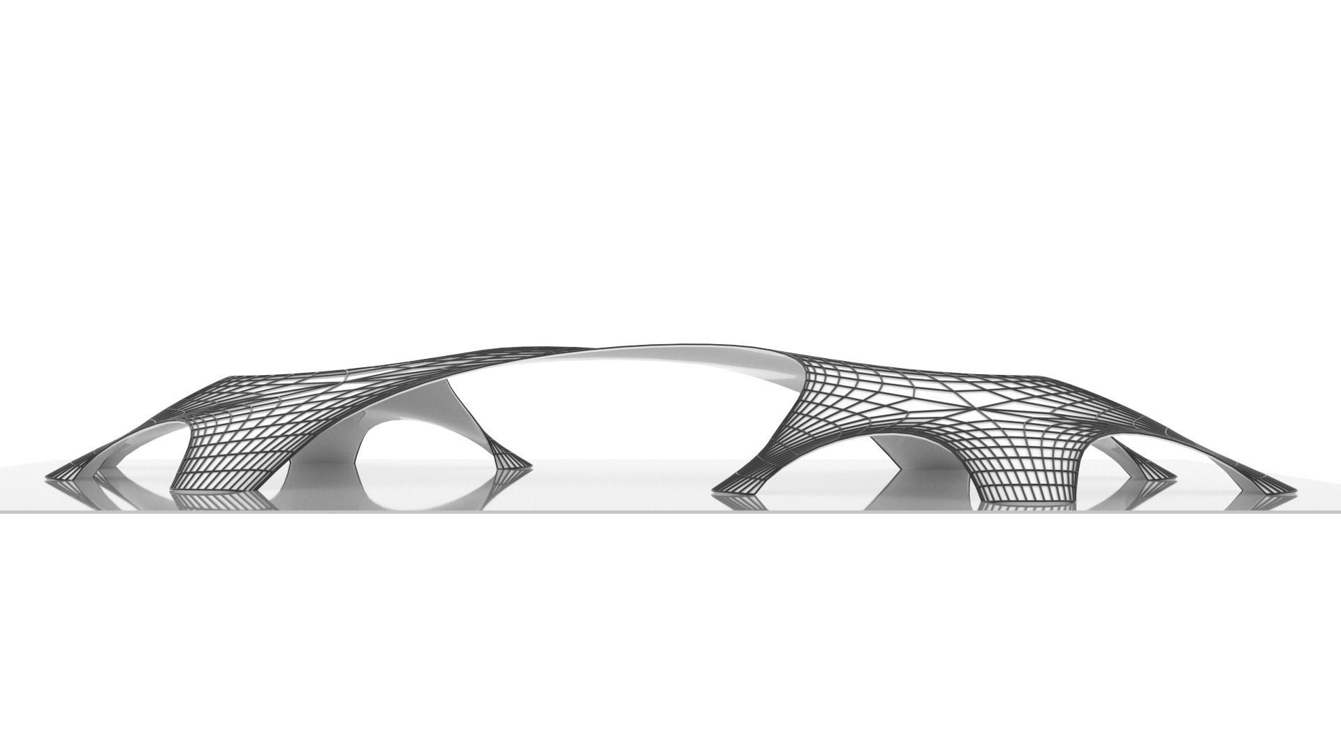 3D model Vaults Landscape Sci-Fi Structure VR / AR / low-poly | CGTrader