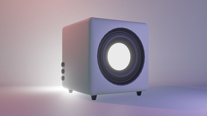 Speaker 3D Model 3D model | CGTrader