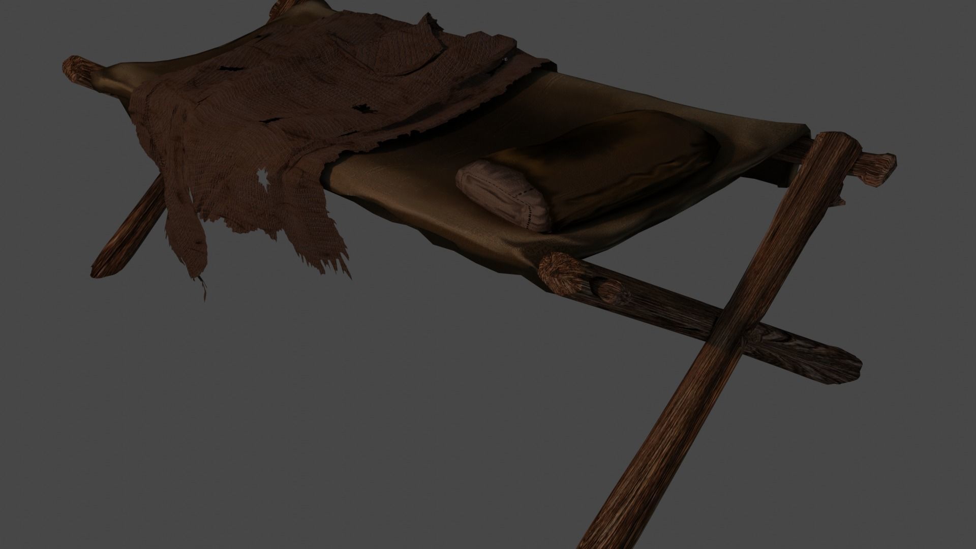 3D model medieval peasants cot the shrek collection VR / AR / low-poly ...