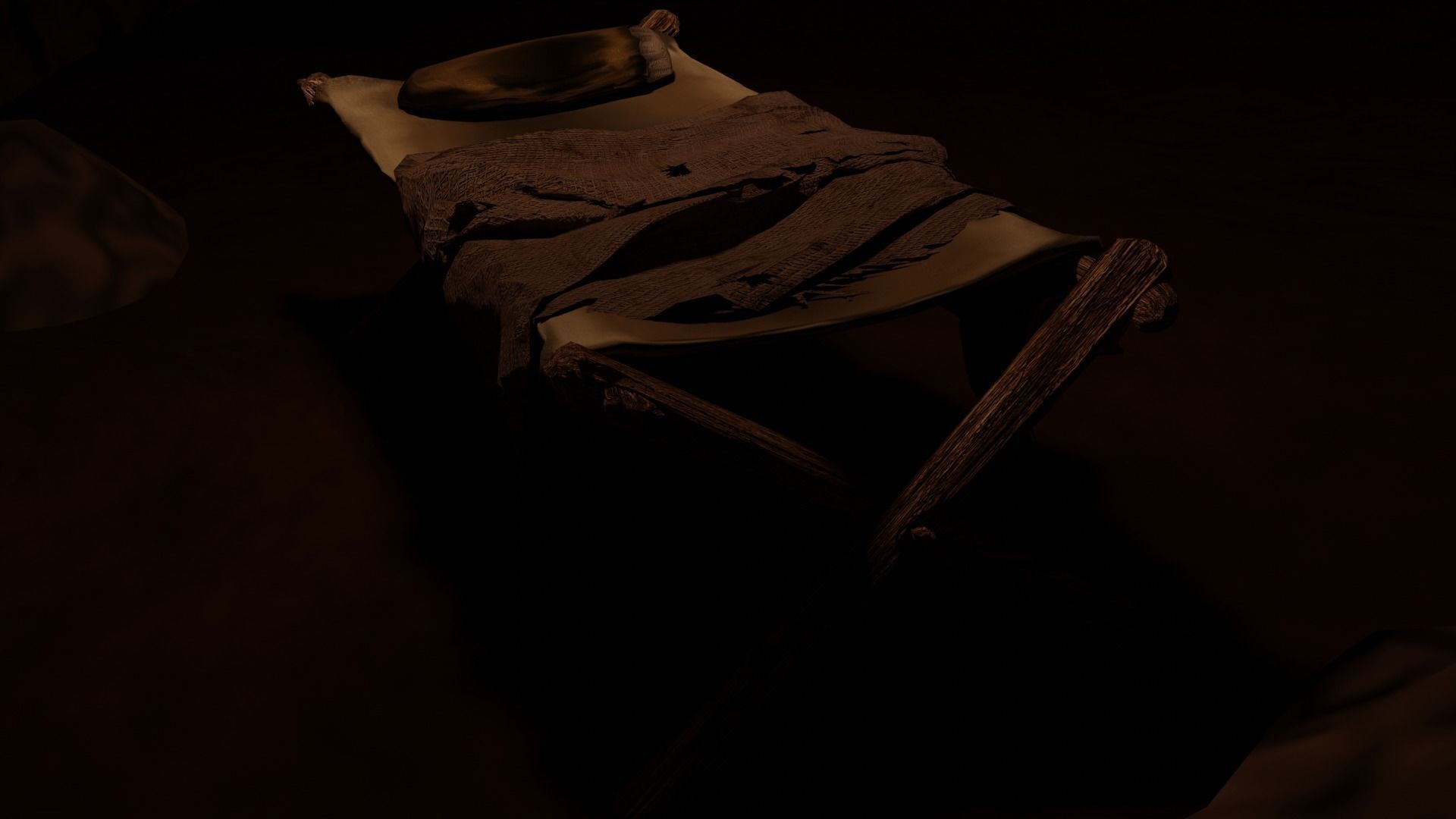 3D model medieval peasants cot the shrek collection VR / AR / low-poly ...