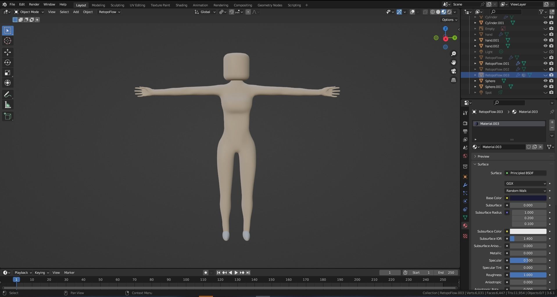 3D model Roblox female charecter model VR / AR / low-poly | CGTrader