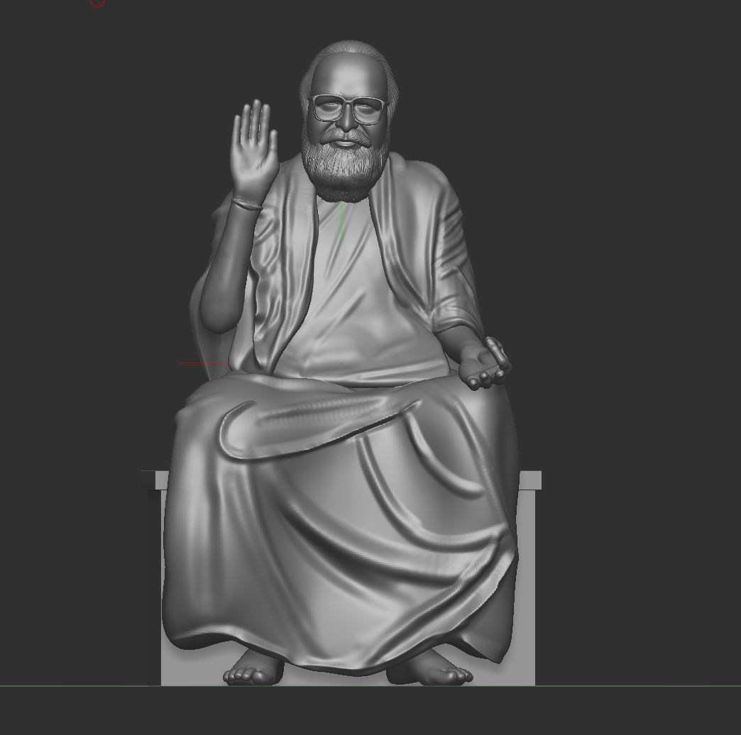 swami sudarshanacharya ji maharaj 3D model 3D printable | CGTrader