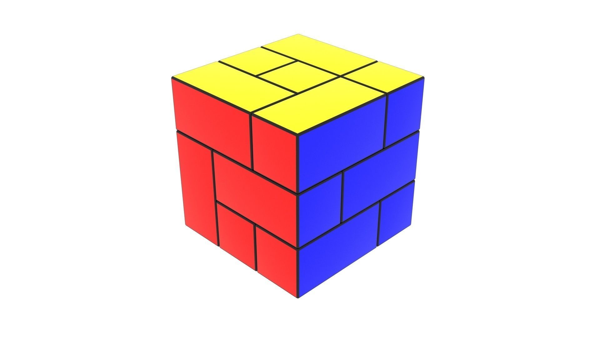 Bandage Cubes Set 3D model | CGTrader