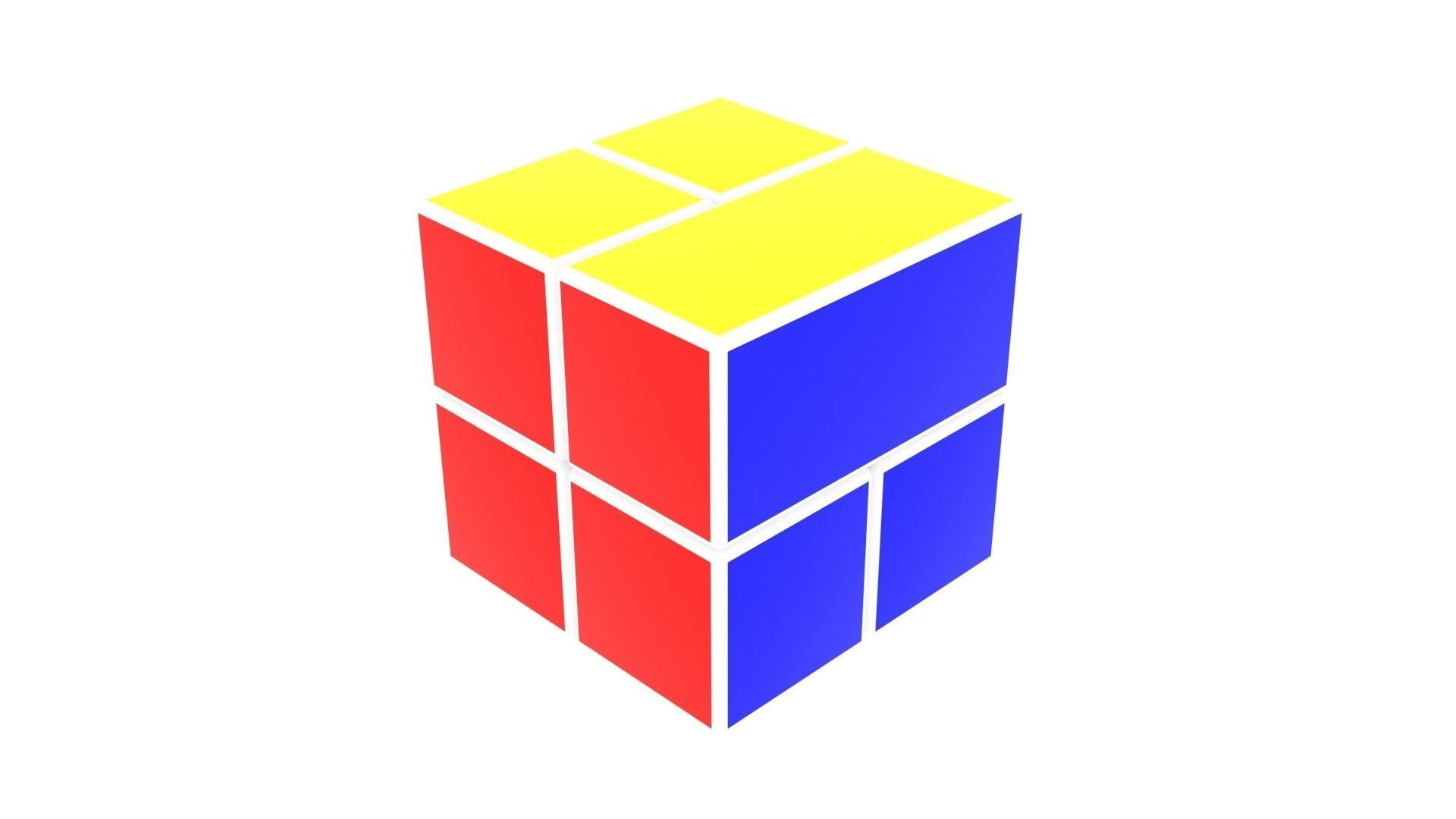 Bandage Cubes Set 3D model | CGTrader