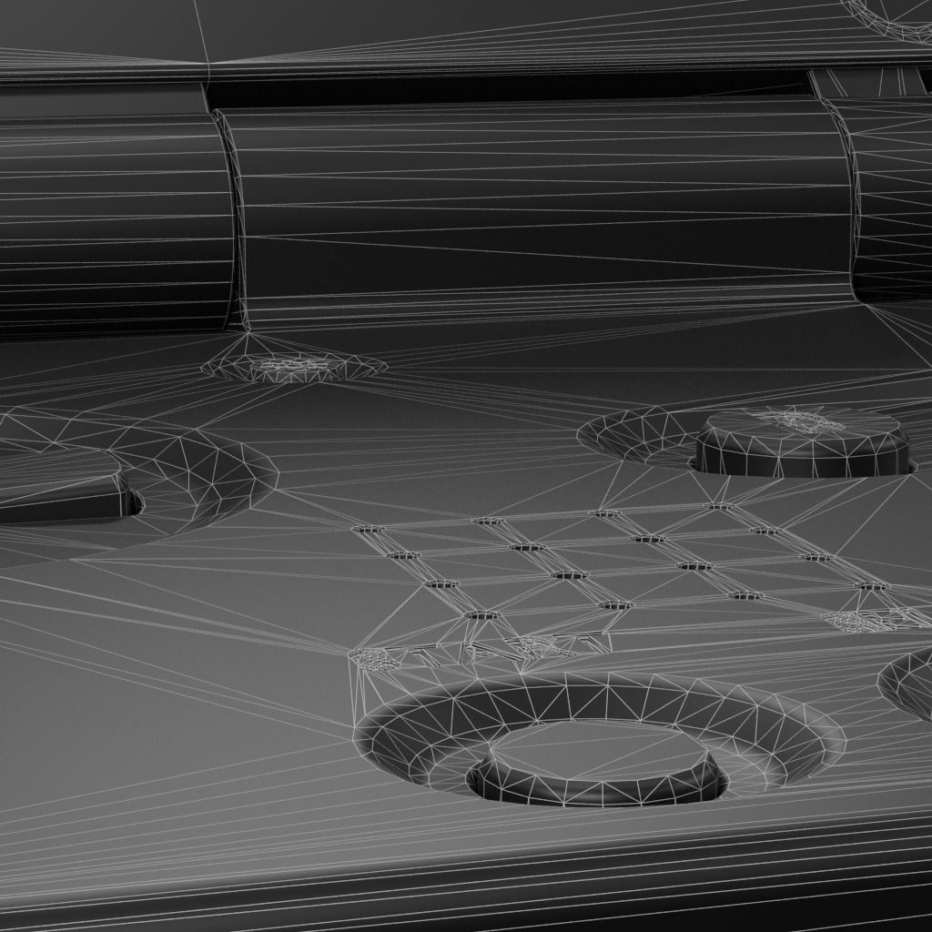 Gameboy Advance SP with game cart 3D model animated rigged | CGTrader