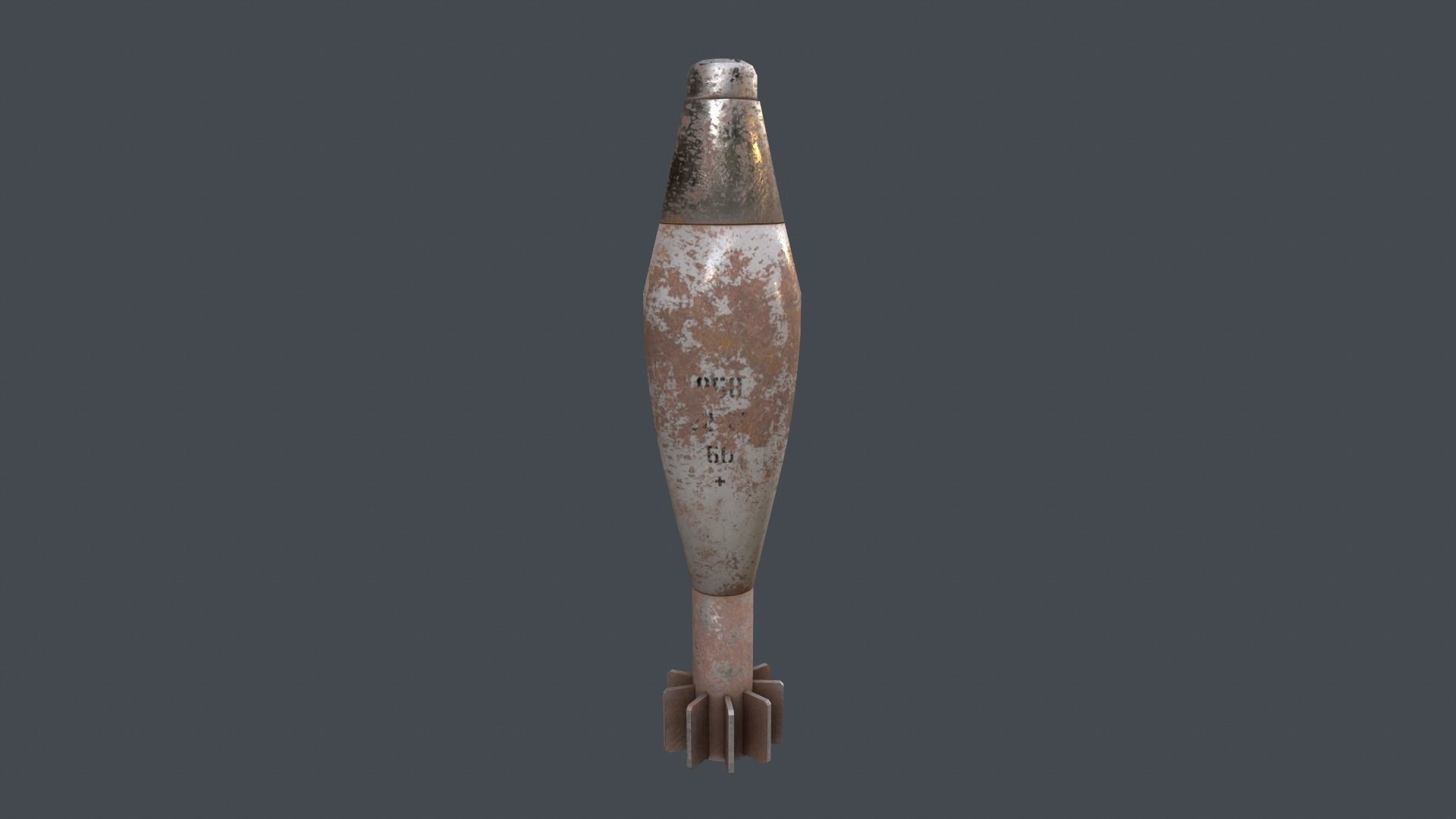 Mortar Projectile 60mm 3D Model Collection | CGTrader