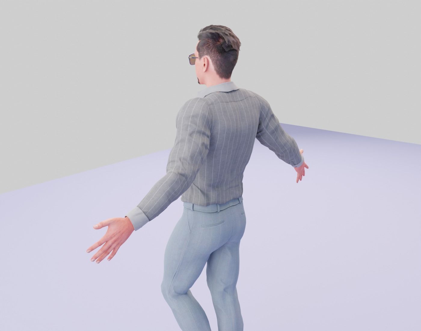 Robert Downey Jr Realistic Rigged 3D model rigged | CGTrader