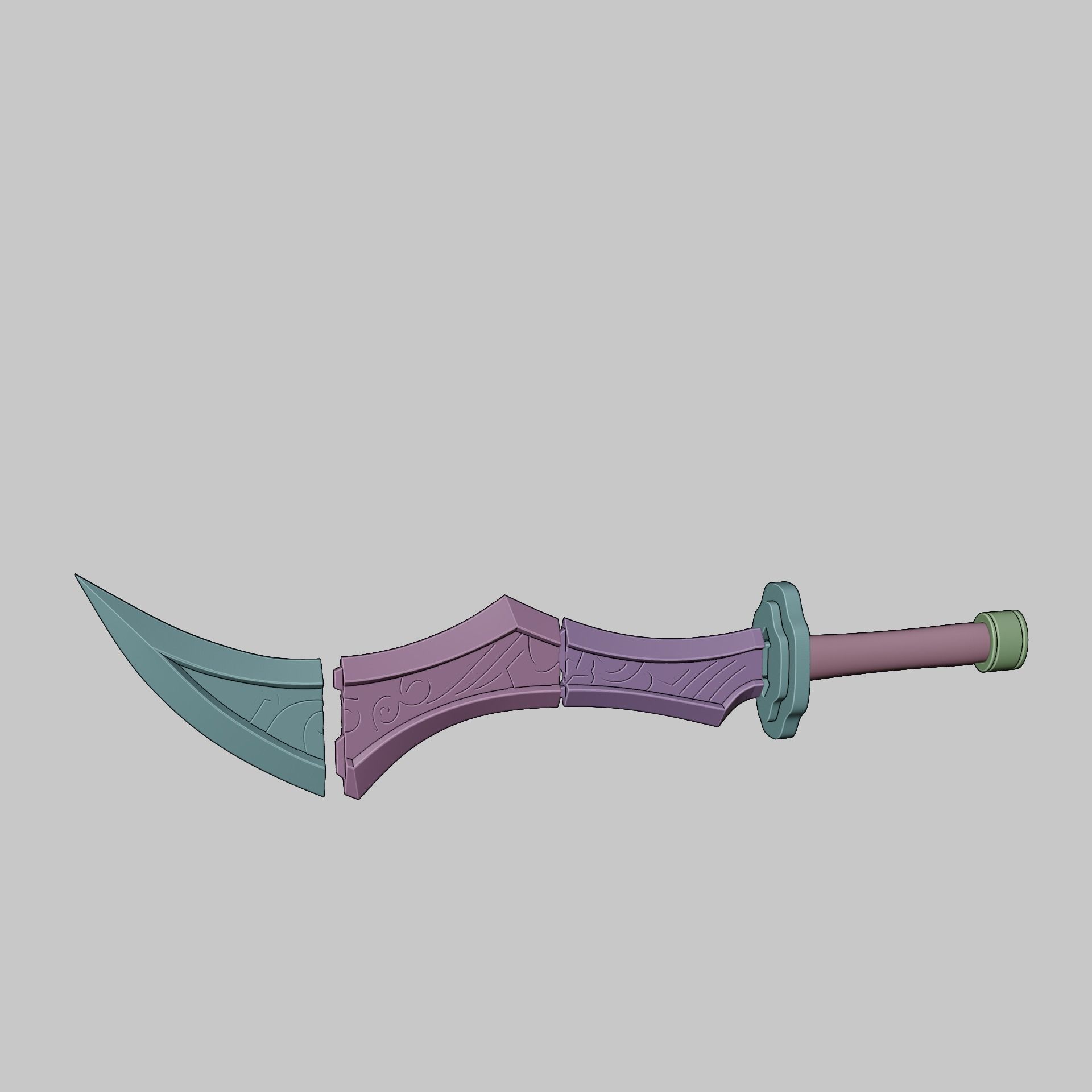 The Sinister Blade Katarina League of Legends Wild Rift 3D model 3D ...