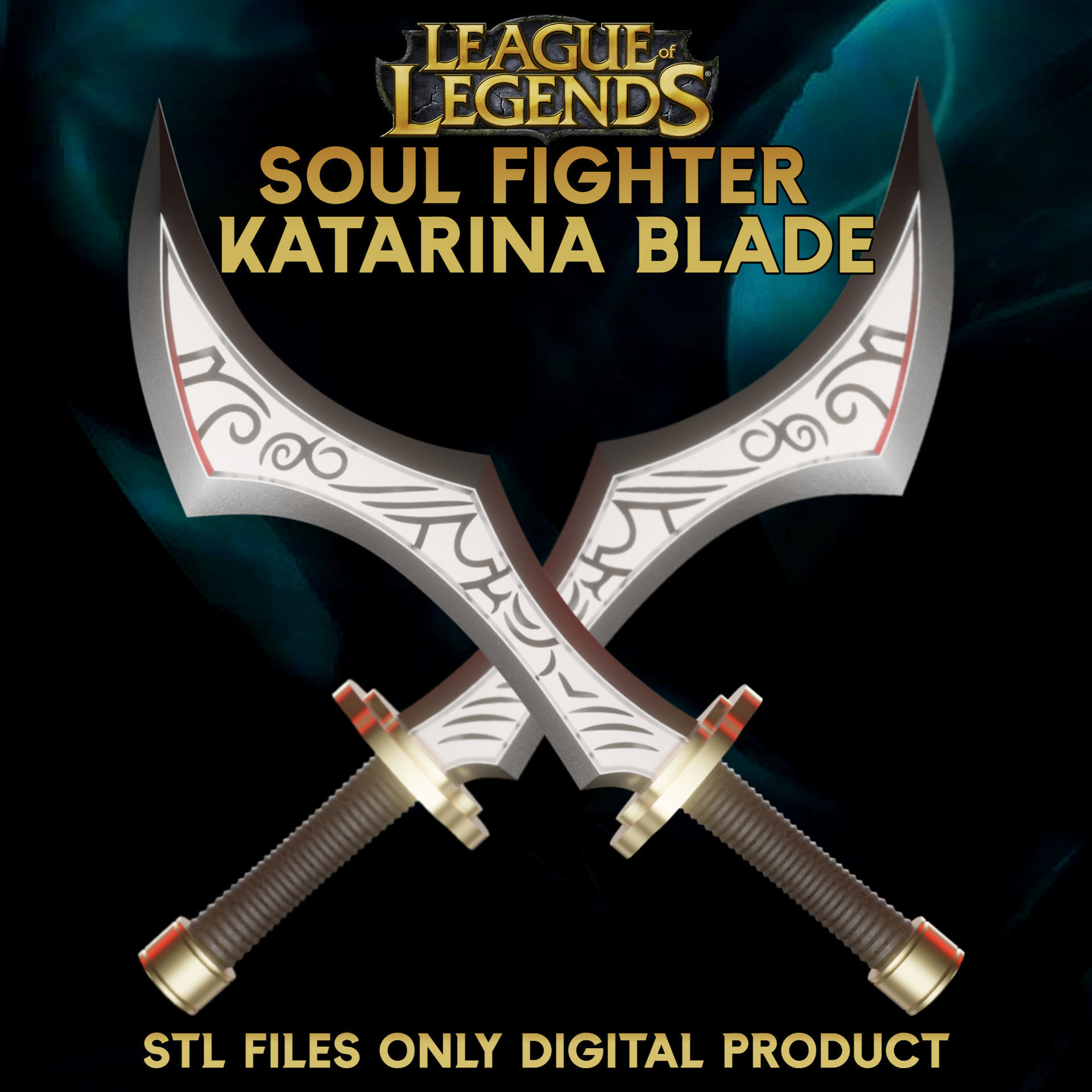 The Sinister Blade Katarina League of Legends Wild Rift 3D model 3D ...