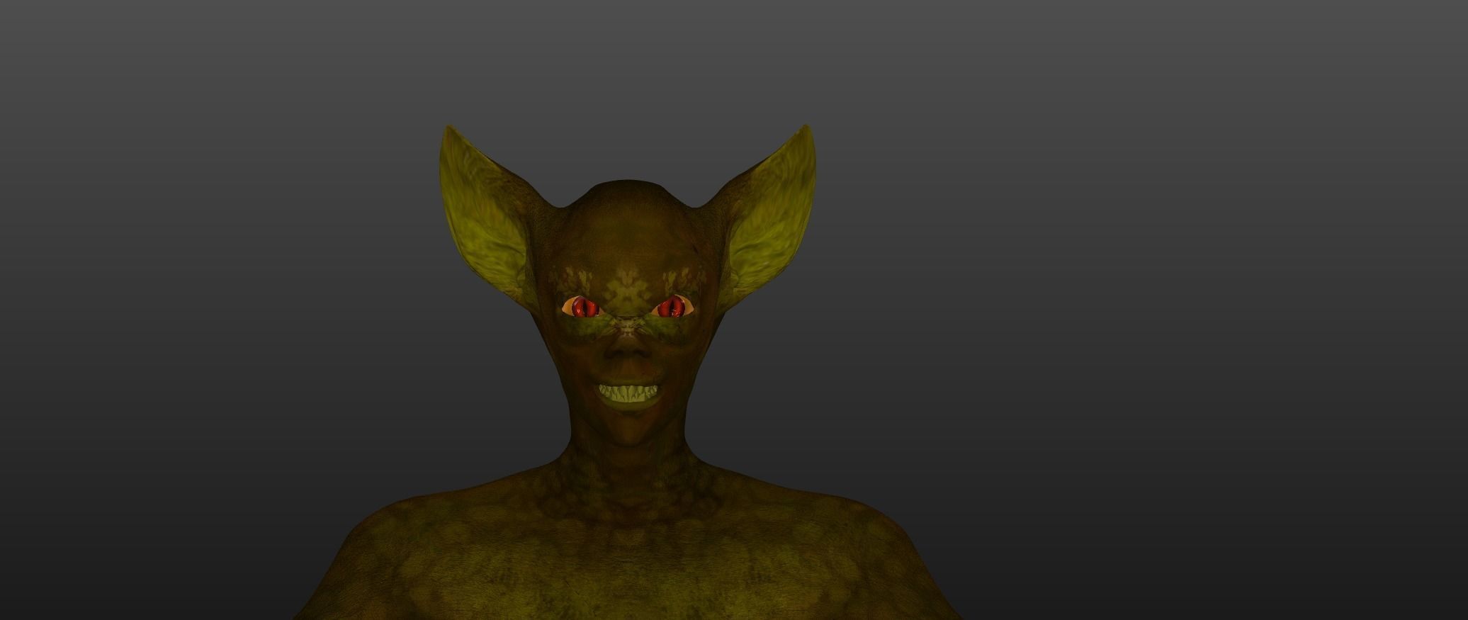 3D model Gremlin 3D Low Poly Rigged Model VR / AR / low-poly | CGTrader