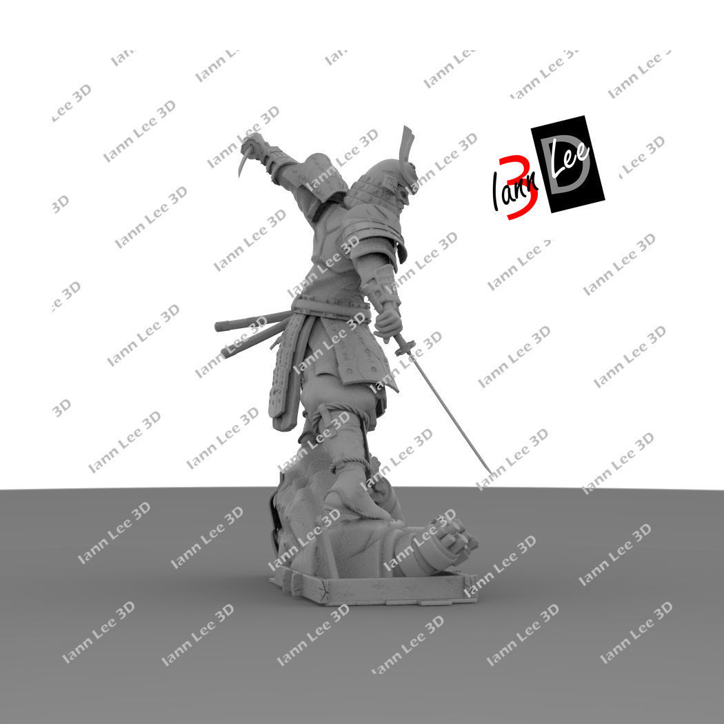 Samurai Plateado Silver Samurai Marvel Xmen mutante 3D model 3D ...