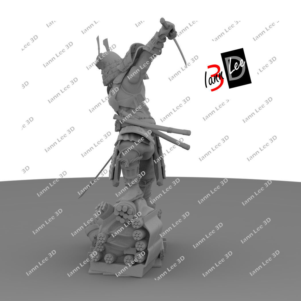 Samurai Plateado Silver Samurai Marvel Xmen mutante 3D model 3D ...